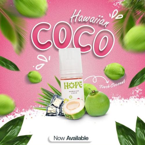 Jual Hope Hawaiian Coco Salt Nic 30ML by Hope Salt / Liquid Hope - Kab ...