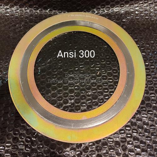Jual Spiral Wound Gasket SWG Carbon Steel Besi ANSI 300 12" Inchi/DN ...
