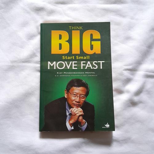 Jual Think Big Start Small Move Fast - Kota Bandung - Celik Aksara ...