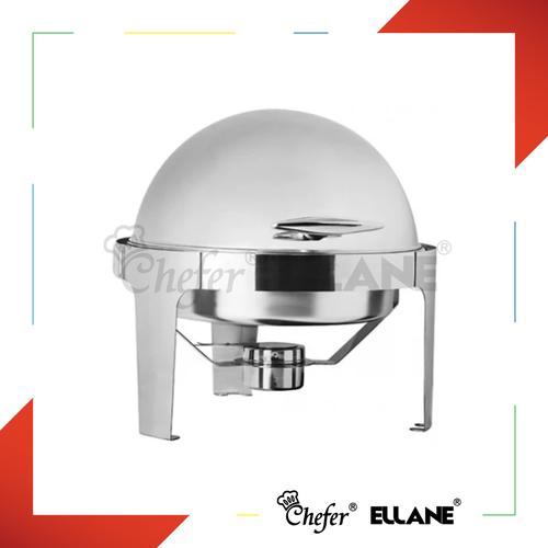 Jual Chefer round roll top chafing dish pemanas makanan prasmanan ...