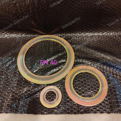 Jual Spiral Wound Gasket PN40 SWG 1/2" Inch Carbon Steel DN 15 ...