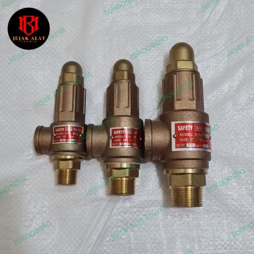 Jual SAFETY VALVE 3/4" INCH SS DN20 10 BAR KUNINGAN DRAT - Jakarta ...