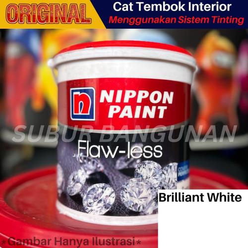 Jual Nippon Paint Flawless Reticent White NP OW 1083 P 2.5 Ltr - Kota ...