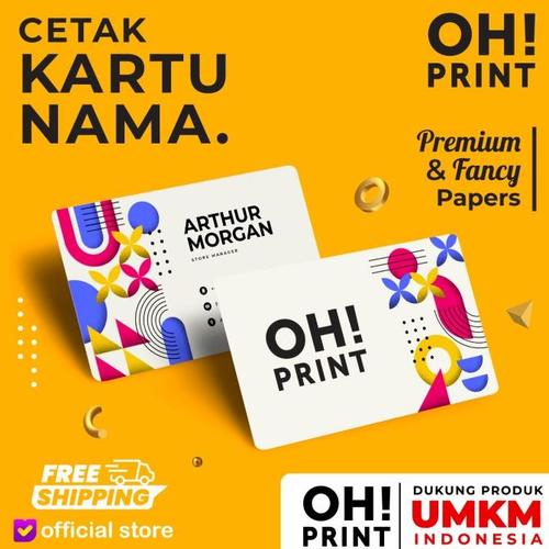 Jual Cetak Kartu Nama | Print Kartu Nama | Kartu Nama Custom Bahan ...