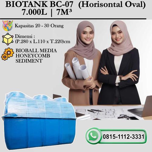 Jual Septictank Biotech Biotank Kapasitas 7000 Ltr 7m3 / Biofil - BC ...