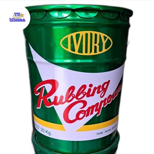 Jual Rubbing Compound Ivory 20kg Pel Putih Kompon Ivory Putih 20kg Pail ...