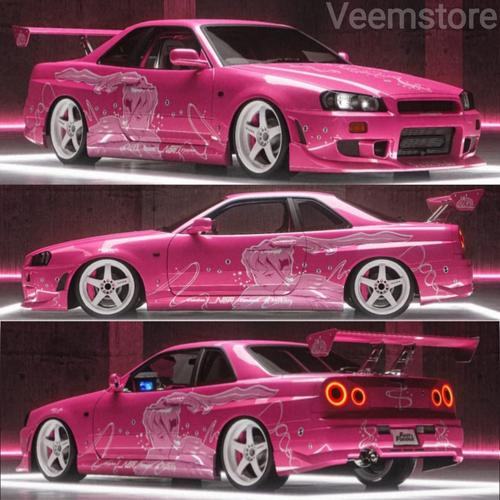 Jual Die Cast 1:64 Nissan Skyline GTR R34 Z-Tune Suki FnF Series Fast ...