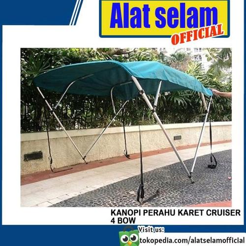 Jual Kanopi Atap Perahu Karet Canopy Rubber Boat 4 Bow Kapal Perahu ...