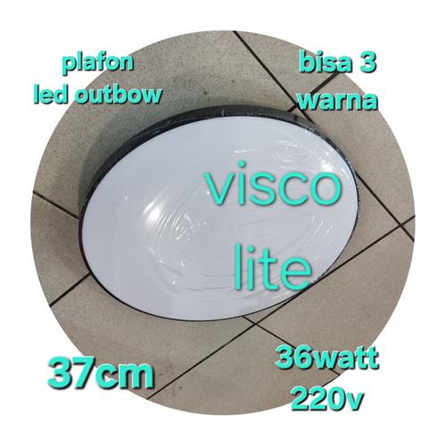 Jual lampu plafon led 3warna 36w 36watt / teras ceiling bulat 36 watt 220v - Jakarta Barat ...