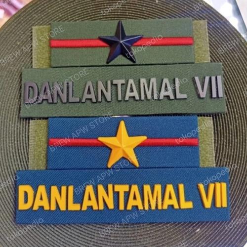 Jual PANGKAT TOPI BRIGJEN PDH - PDL + NAMA LOGAM / PANGKAT TOPI BRIGJEN ...