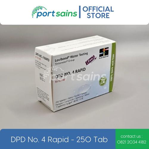Jual LOVIBOND DPD RAPID NO. 4 Isi 250 Tab - Kab. Bandung - Portsains ...