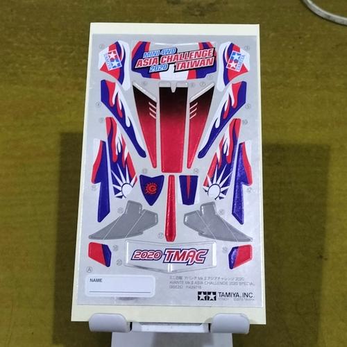 Jual Tamiya Decal Avante MK II 2020 TMAC - Original Sticker Mini4wd ...