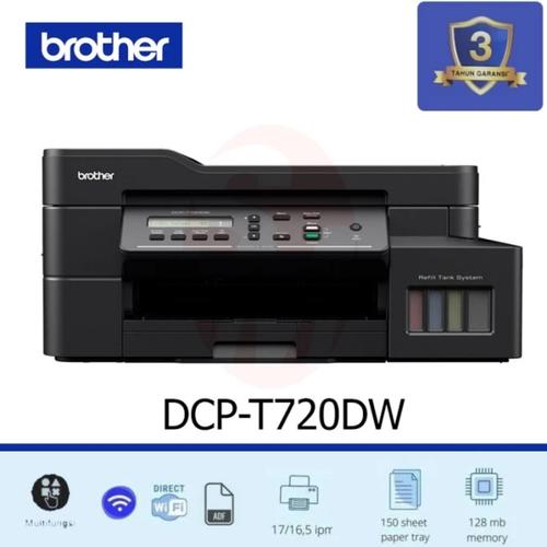 Jual Printer Brother DCP-T720DW Duplex Wireless 720 / T720 DW Garansi Resmi - Jakarta Pusat ...