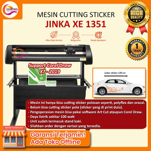 Jual Mesin Cutting Sticker XE / JK / Tipe Lama 1351 Ukuran 1,3 Meter ...