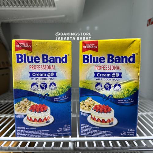 Jual [KARTON] Blue Band Profesional Whip Cooking Cream 1L Blueband ...