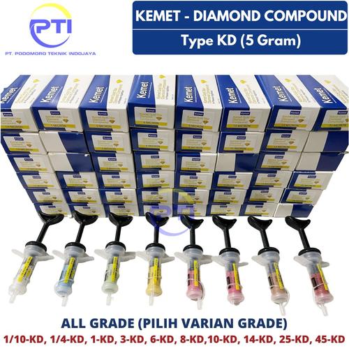 Jual Kemet Diamond Compound 5 gr Made in UK Original - 3-KD/Micron ...