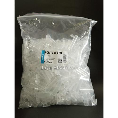 Jual pcr tube centrifuge 5 ml 5ml tabung sentrifus plastik onemed ecer ...