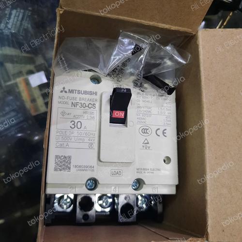 Jual mccb breaker nfb Mitsubishi nf30cs 3p - 30A - Kota Bandung - All Electricity | Tokopedia