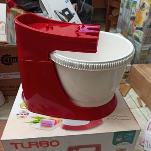 Jual TURBO STAND MIXER 5 SPEED EHM9090 MERAH HIJAU UNGU ORI BERGARANSI ...