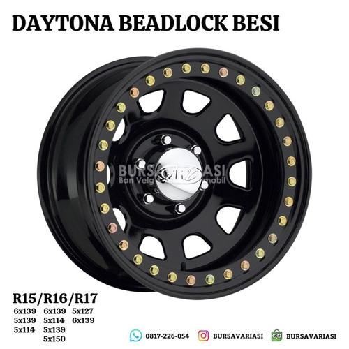 Jual Velg Daytona Besi Beadlock R16 5x114 Lebar 8 Inch Cherokee - Kota ...