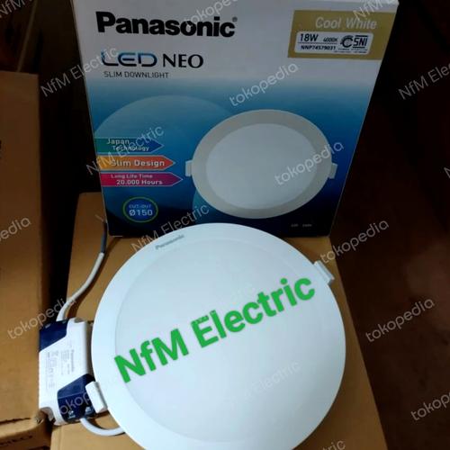 Jual Panasonic LED Panel Neo Slim 18W Inbow / Downlight Plafon 18W ...
