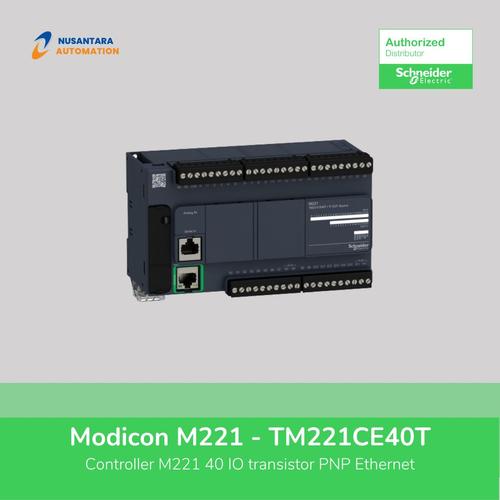 Promo Schneider Logic controller Modicon M221 40 IO transistor ...