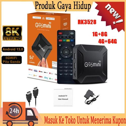 Jual FN ?100% Original Advanced?2023 Produk baru Android TV Box G96mini ...