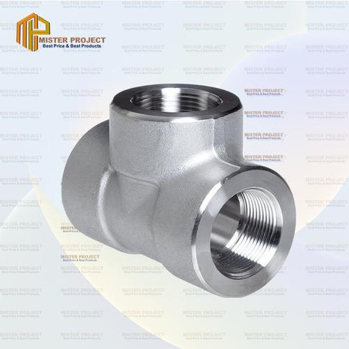 Jual Tee stainless class 3000 drat 1/2" inch / Tee ss 304 - Jakarta ...