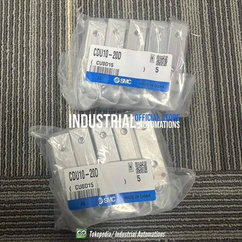 Jual SMC CDU10-20D Free Mount Cylinder Double Acting Series CU2 ...