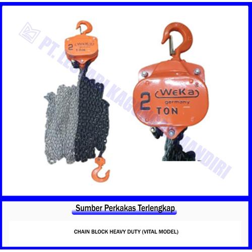 Jual Chain Block Heavy Duty ( Vital Model ) Ukuran 1Tx5M ,13.2 Merk ...