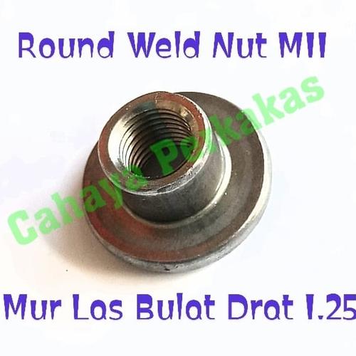 Jual JJ Round Weld Nut Mur Las Bulat M11 drat 1,25 Original - Jakarta ...