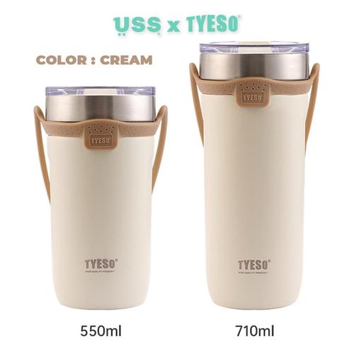 Jual USS x Tyeso Tumbler Gelas Aesthetic Korea Coffee Cup 550ml Original - 550 ml, Ungu - Kota ...