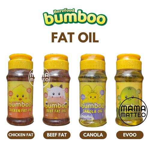 Promo BUMBOO OIL Minyak MPASI 100ml / Chicken Beef Fat Canola EVOO ...
