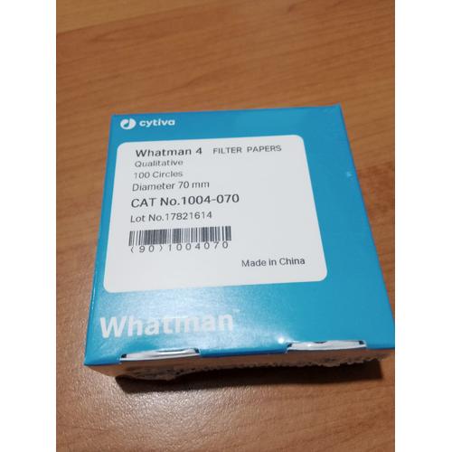 Jual Whatman 1004-070 Grade 4 Qualitative Filter Paper Standard Grade ...
