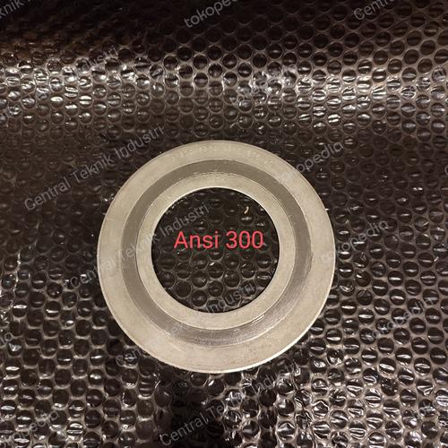 Jual SWG Ansi300 Spiral Wound Gasket Stainless SS304 21/2" inch DN 65 ...