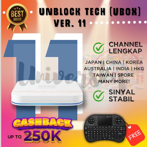 Jual UNBLOCK TECH UBOX 11 PRO MAX ANDROID VERSI NEW 11 TV BOX 12.0 4 ...