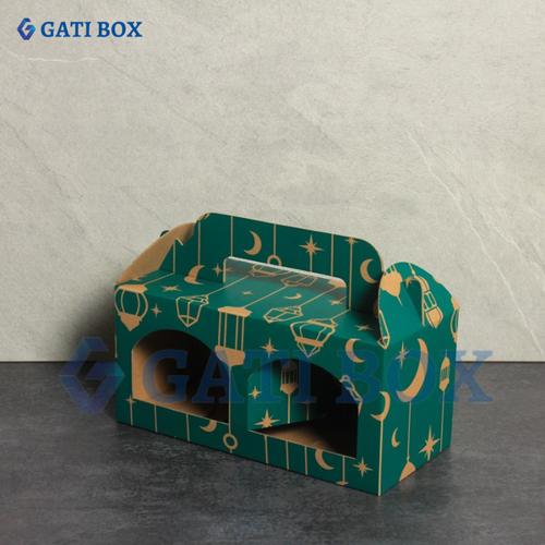 Jual dus parsel lebaran box toples 500gr isi 4 idul fitri packaging ...