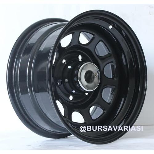 Jual Velg Besi Daytona R15 5x139.7 lebar 7inch et -25 Jimny Katana Taft ...