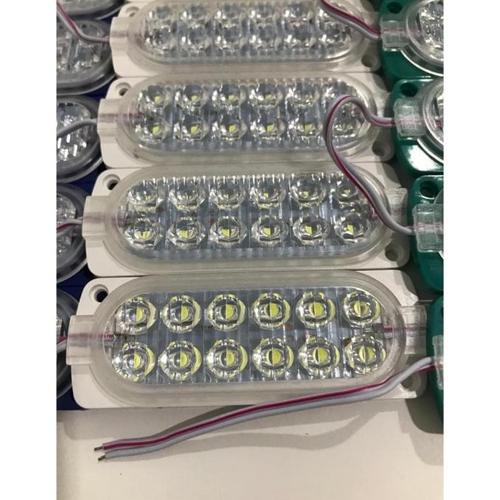 Jual "Gra" Lampu LED 12 Mata 12 Volt / LED Modul 12 Mata 7W 12V - Hijau ...