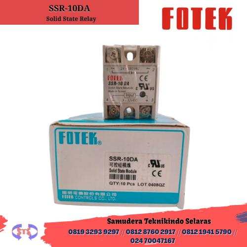 Jual Fotek SSR-10DA Solid State Relay - Kota Semarang - Samudera Teknikindo Selaras | Tokopedia