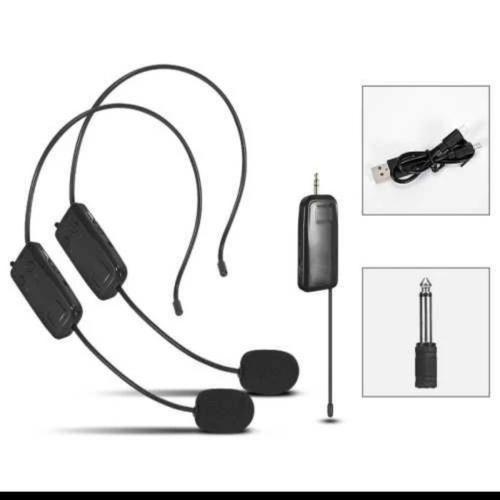 Jual MIC SENNHEISER WIRELESS BANDO G2.4MHZ UHF ISI 2 PCS UHF SENAM ...