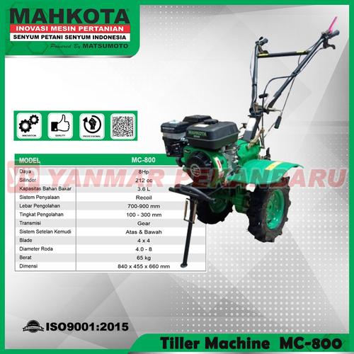 Jual Traktor Cultivator / Mini Tiller MAHKOTA MC 800 G - Kota Pekanbaru - yanmarindo | Tokopedia