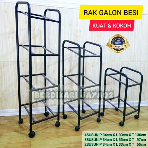 Promo Rak Galon / Tempat Air Galon Kokoh Ukuran 4 Susun / 3 Susun / 2 ...