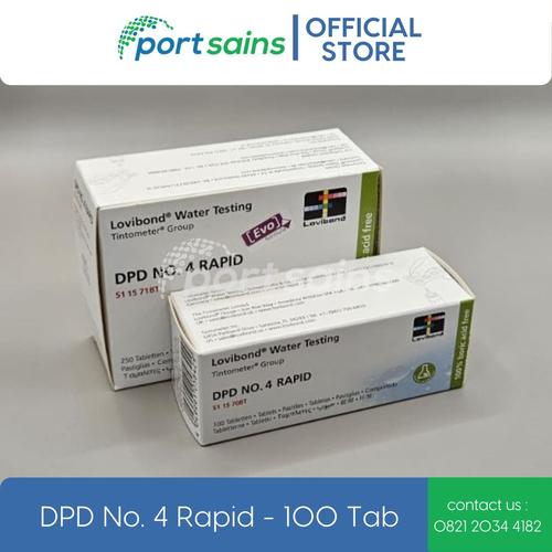 Jual LOVIBOND DPD NO. 4 RAPID Isi 100 Tab - Kab. Bandung - Portsains ...