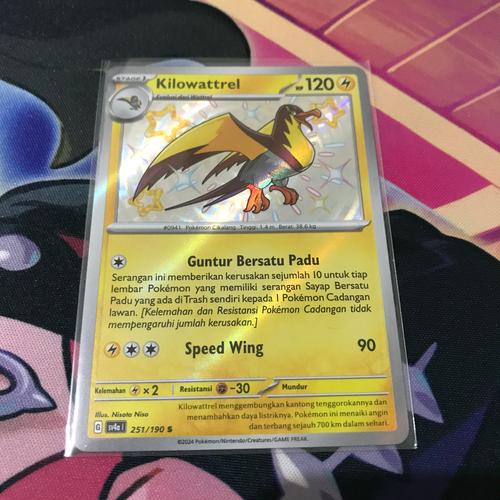 Jual Kartu Pokemon Kilowattrel Baby Shiny Harta Berkilau Indonesia ...