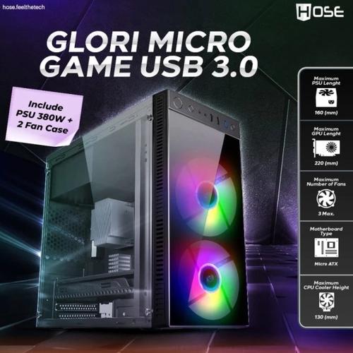 Jual PC RAKITAN MURAH Core i3 8GB 256GB SSD+1TB HDD PSU 650W 80+ W10 ...