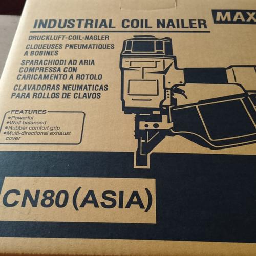 Jual Max Japan CN80 air nailer coil nailer alat tembak paku CN 80 ...