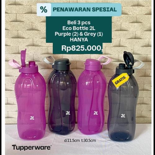 Jual Tupperware Eco 2liter / botol minum - Kota Medan - berkat ...