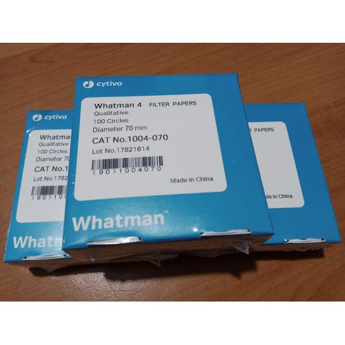 Jual Whatman 1004-070 Grade 4 Qualitative Filter Paper Standard Grade ...