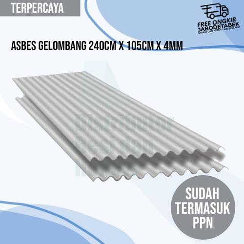 Jual ASBES GELOMBANG 240cm x 105cm x 4mm - Kota Tangerang Selatan ...